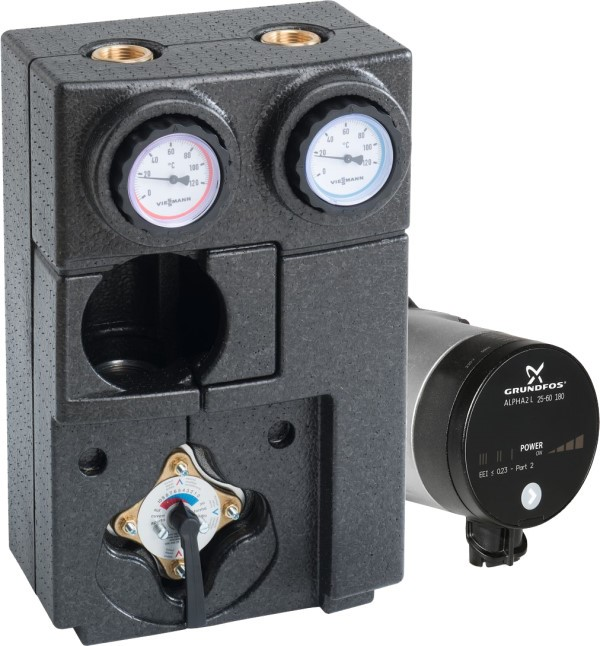 Viessmann Bausatz Divicon mit Mischer-3 Grundfos Alpha2 Z008220 | badexo.de