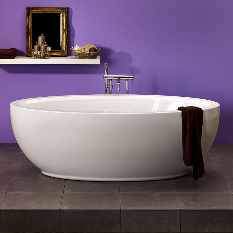 CreativBad Future II freistehende Badewanne 180 x 94 x 62 cm FUT02 ...