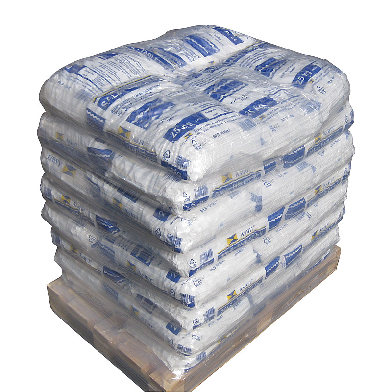 ASBIT Regenit Siede-Tablettensalz Palette mit 40 Säcken (Sack = 25 kg ...